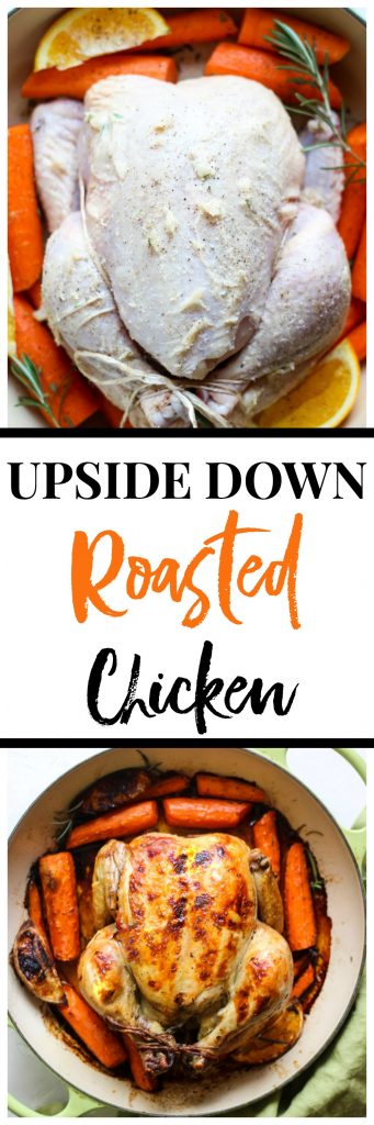 Upside Down Roasted Chicken Recipe - Bessie Bakes
