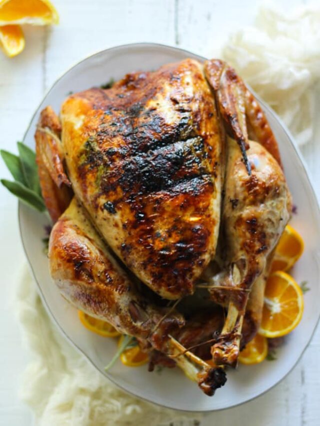 The Most Epic Roasted Turkey Recipe Ever! - Bessie Bakes