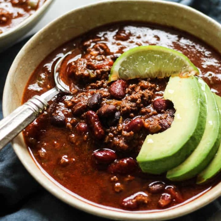 BONE BROTH INSTANT POT CHILI RECIPE & VIDEO | SLOW COOKER & STOVETOP ...