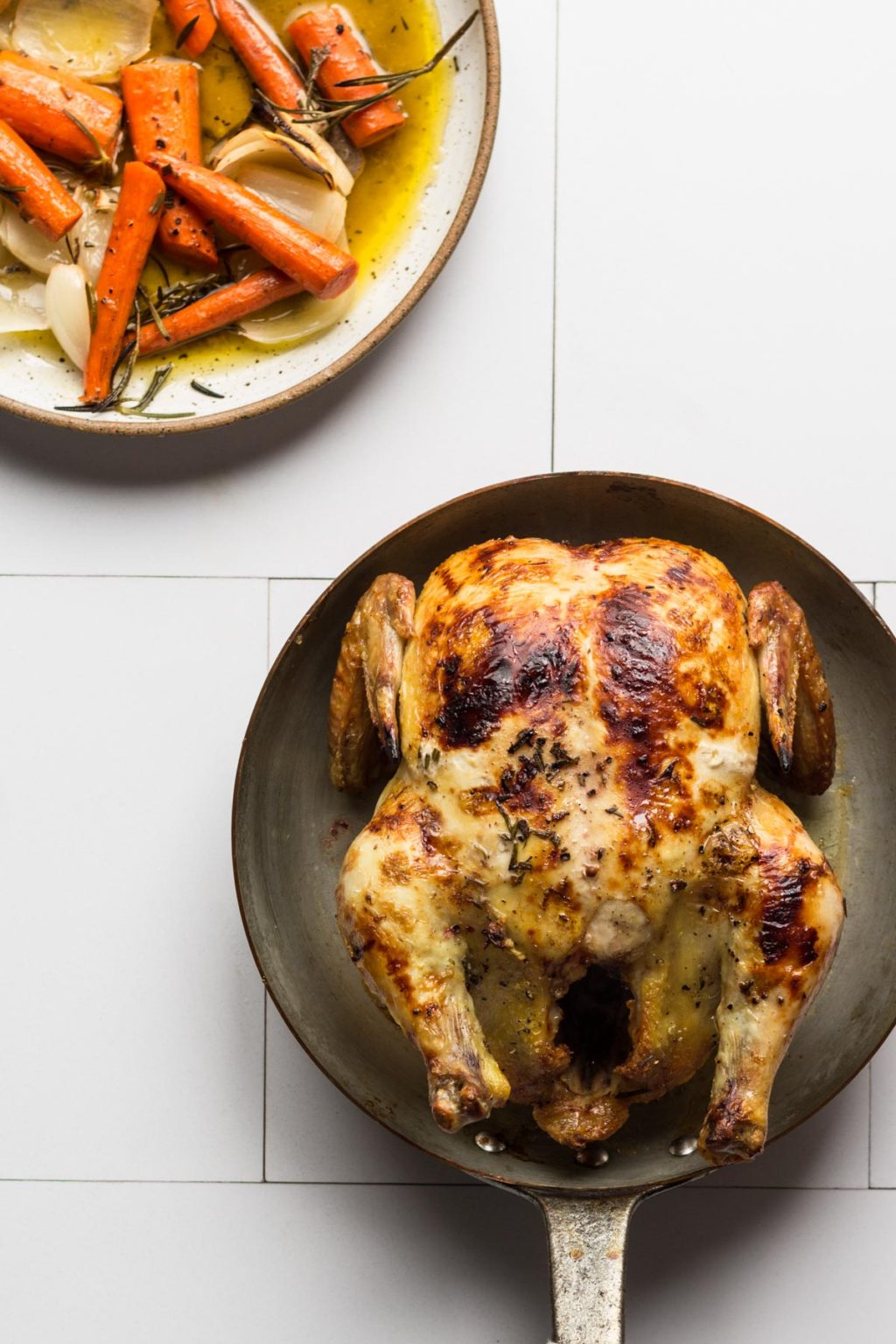 Upside Down Roasted Chicken Recipe - Bessie Bakes