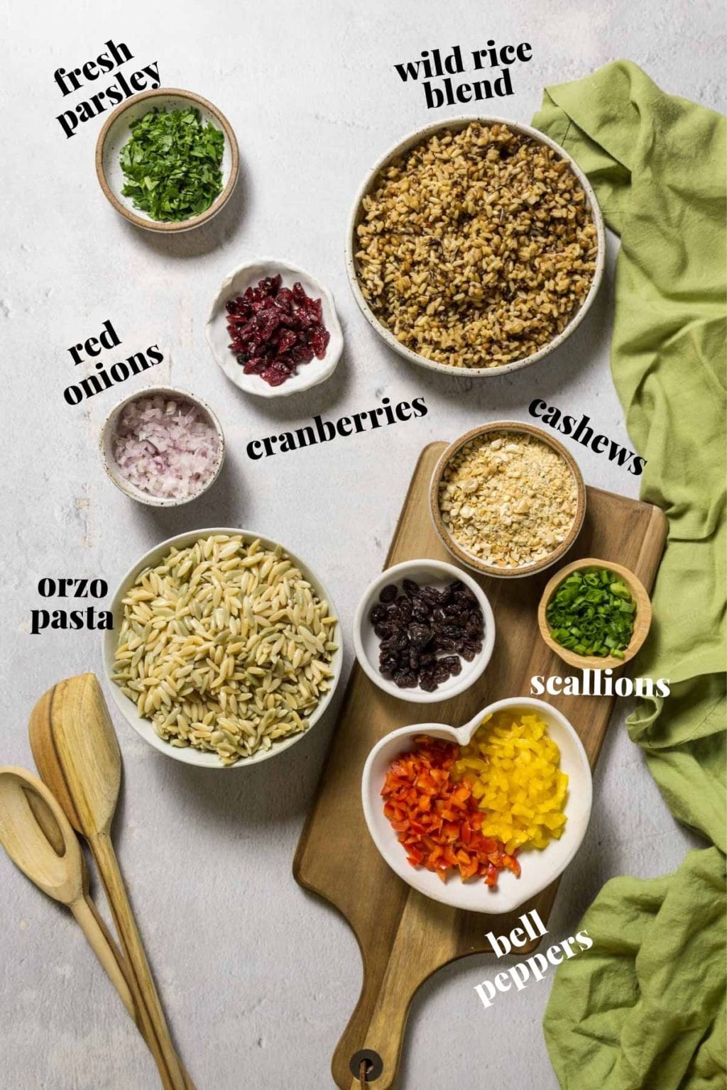 Orzo & Wild Rice Salad - Bessie Bakes