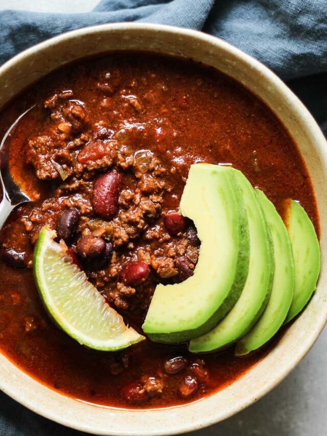 Amazing Instant Pot Chili - Bessie Bakes