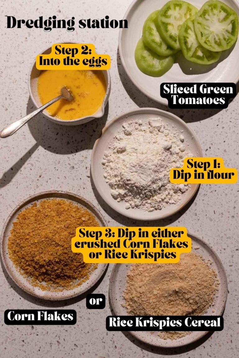 Easy & Crispy Fried Green Tomatoes Recipe - Bessie Bakes